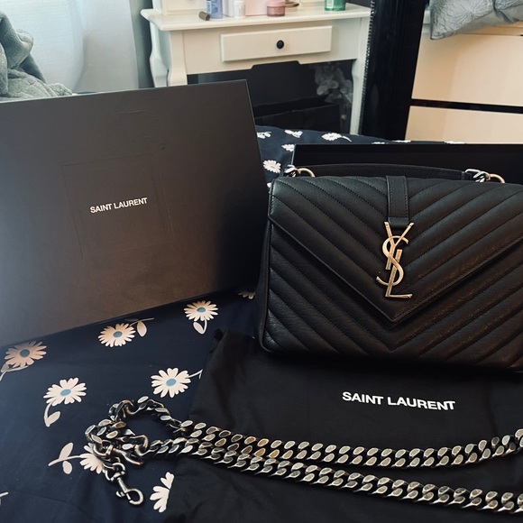 Yves Saint Laurent | Bags | Ysl Shoulder Purse | Poshmark